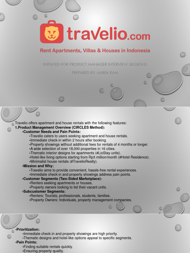 Travelio Current Product | PDF | Performance Indicator | Load Balancing ...