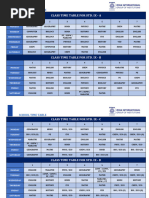 New Class 9 Time Table | PDF | Foreign Language Studies | Science ...