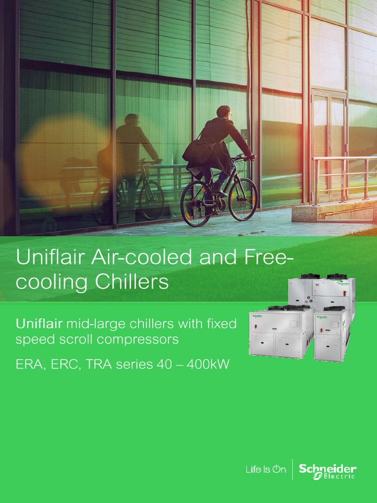 Uniflair Mid-Large Chillers With Fixed Speed Scroll Compressors ERA ...