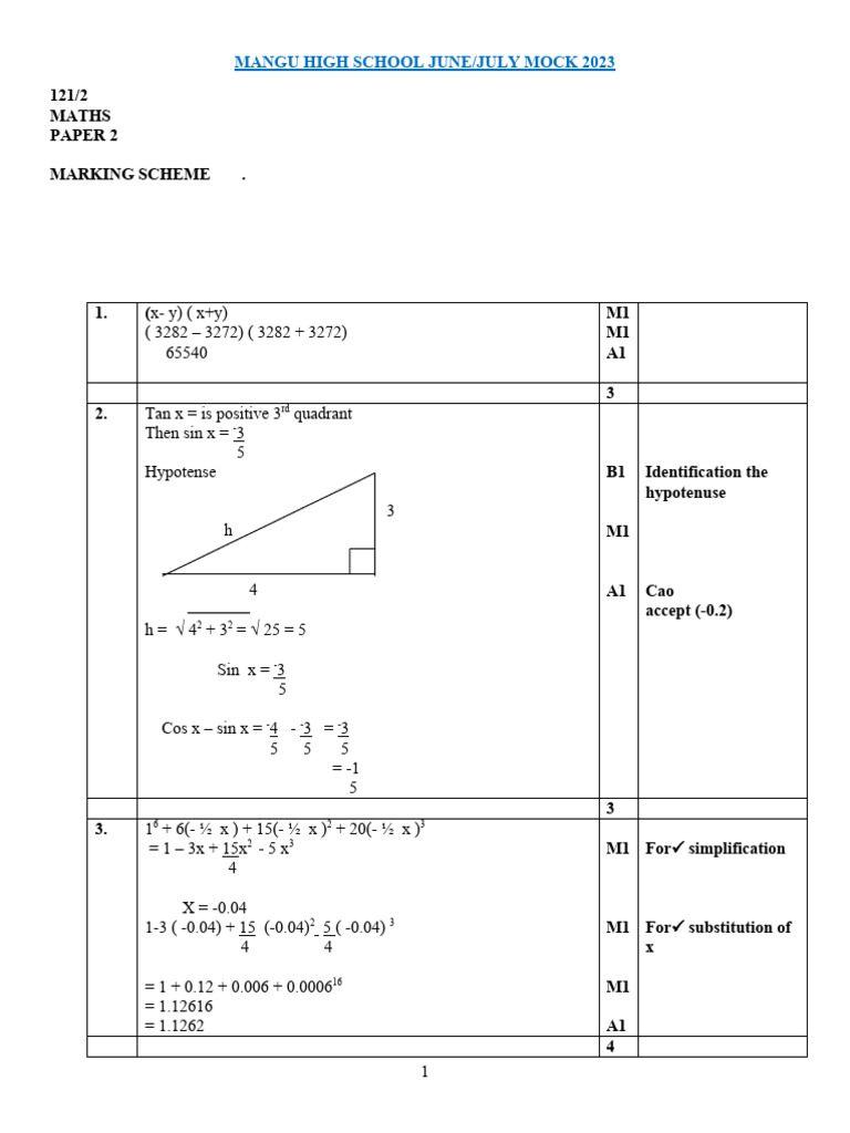 Math pp2 Ms | PDF | Payments | Government Finances