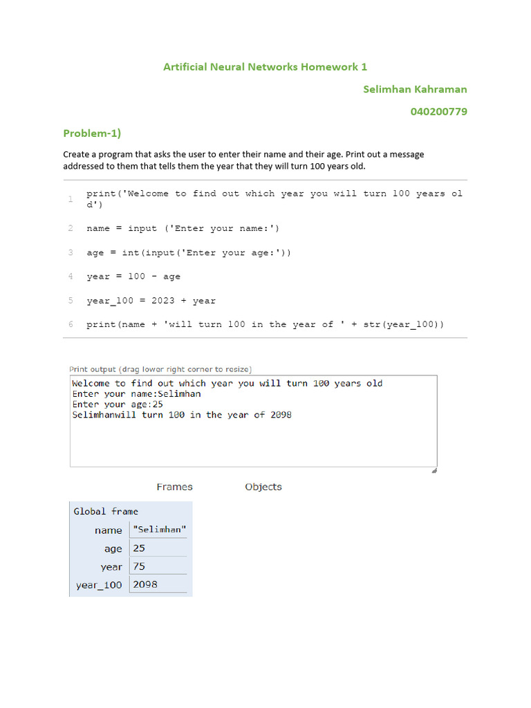 Ann HW - 1 | PDF | Computer Architecture | Computing