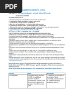 Lesson Plan GR 9 SS History T3 W3 | PDF | Apartheid | Racial Segregation