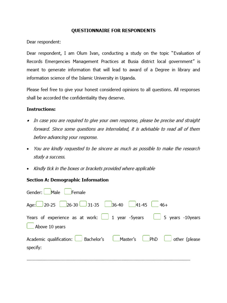 Research Instrument 1-4 | PDF | Computing