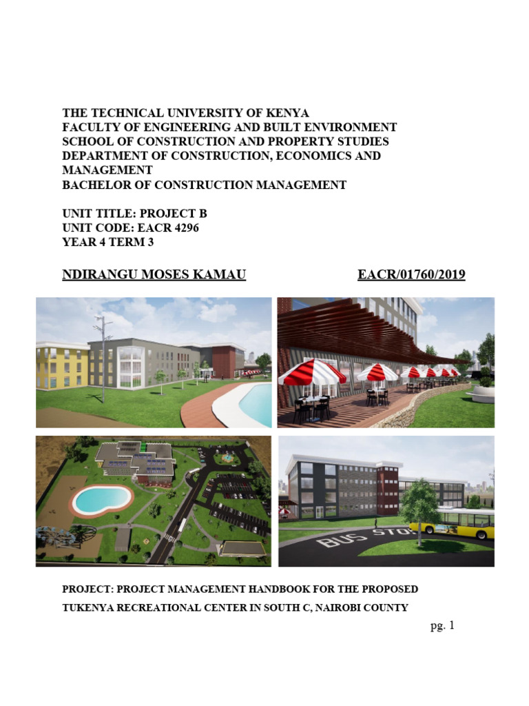 Project Handbook | PDF | Feasibility Study | Sustainability