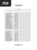 Grading Sheets 2024-2025 | PDF