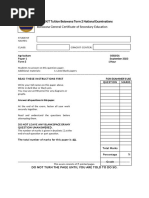 BGCSE Mathematics Paper 2 2022 | PDF