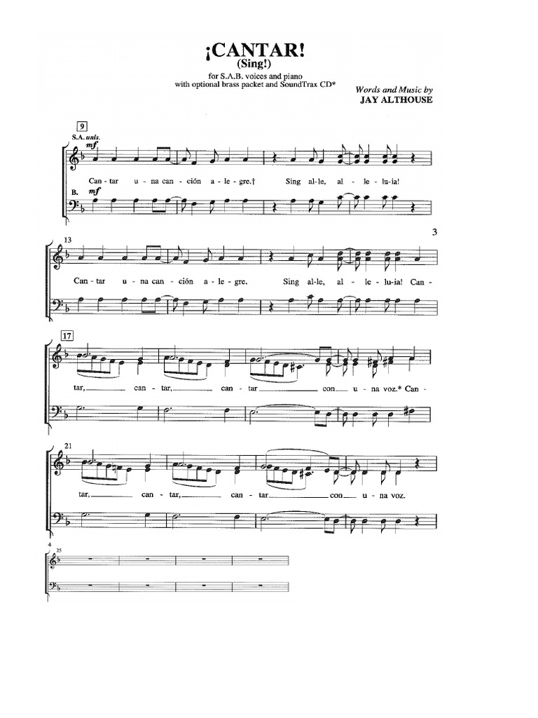 Cantar Part | PDF