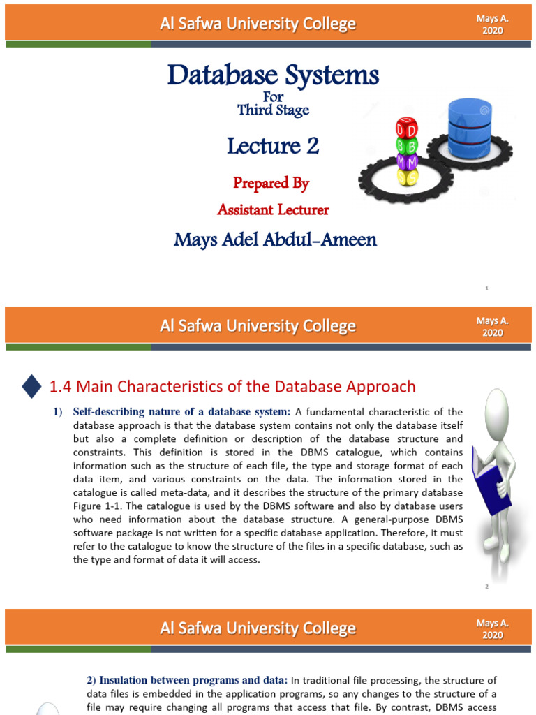 Db Lectures Pdf Databases Conceptual Model