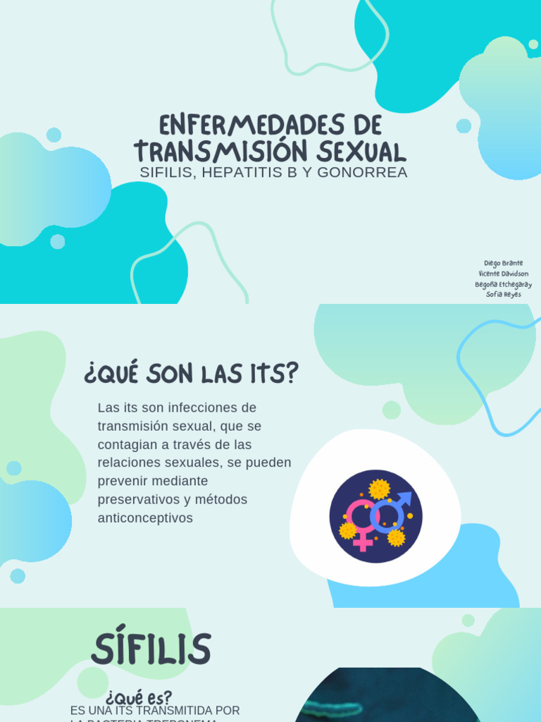 Sifilis y Gonorrea | PDF | Infección transmitida sexualmente | Especialidades Medicas