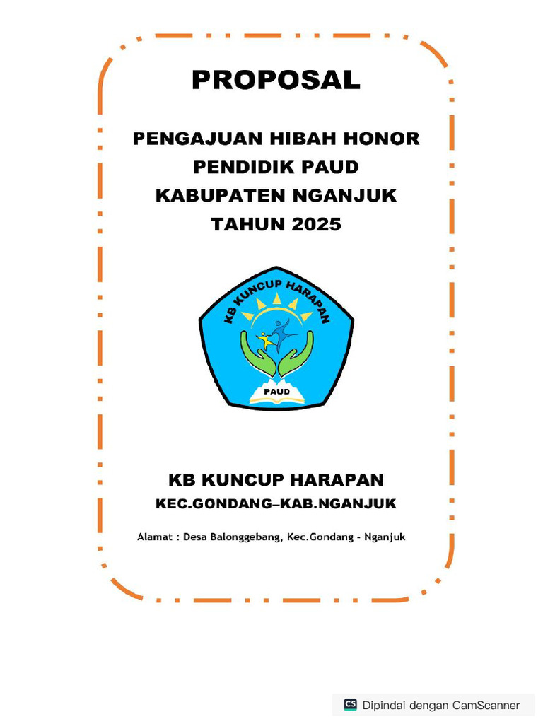 Proposal Pengajuan hibah 2025 | PDF