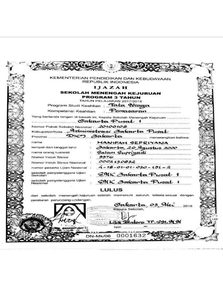 Ijazah Hanifah | PDF