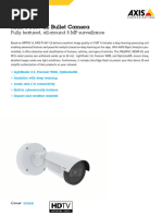 Datasheet Axis p3735 Ple Panoramic Camera en US 443423 | PDF | Camera ...