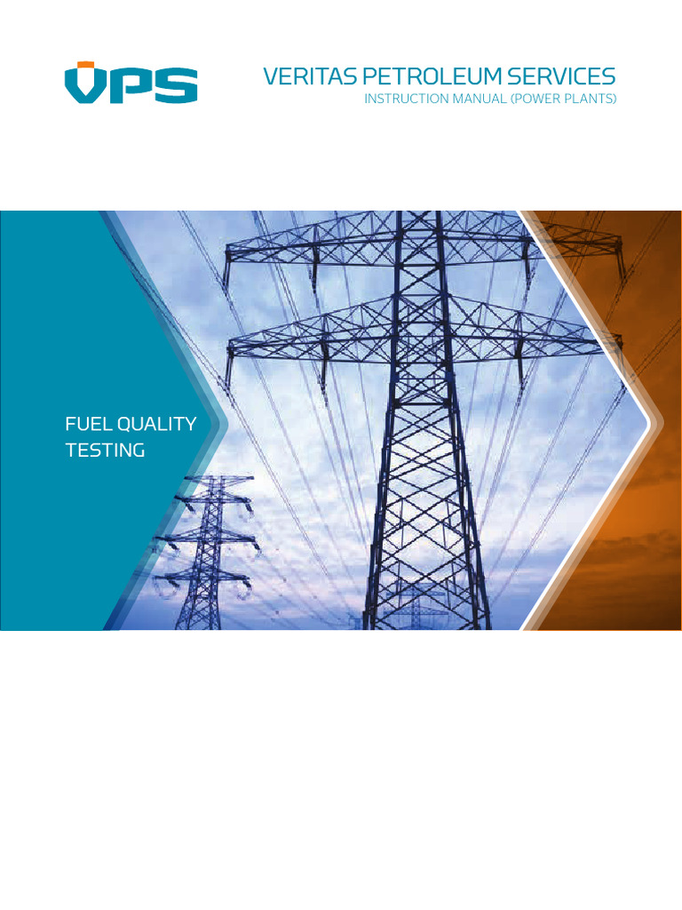 Vps Power Plant Instruction Manual 1 | PDF | Combustion | Fuel Oil