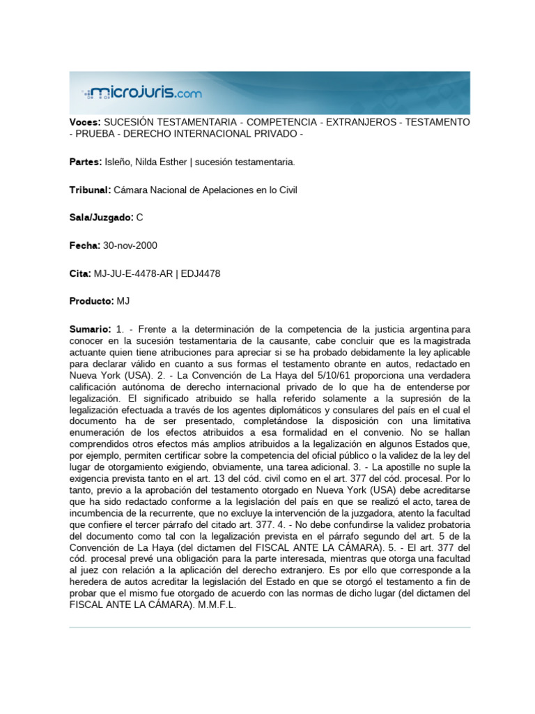 MJ Ju e 4478 Ar | PDF | Ley procesal | Ley politica