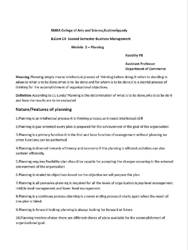 Module 2 Business Management | PDF