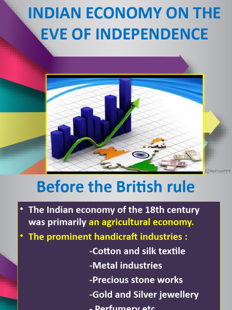 Indian Economy Before Independence | PDF | Economy Of India | British Raj
