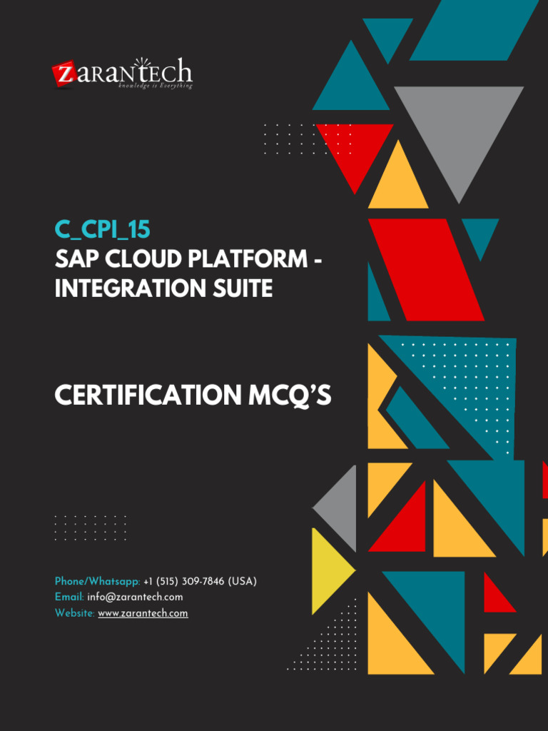 C - CPI - 15 - SAP Integration Suite-1 | PDF | Cloud Computing | Platform As A Service