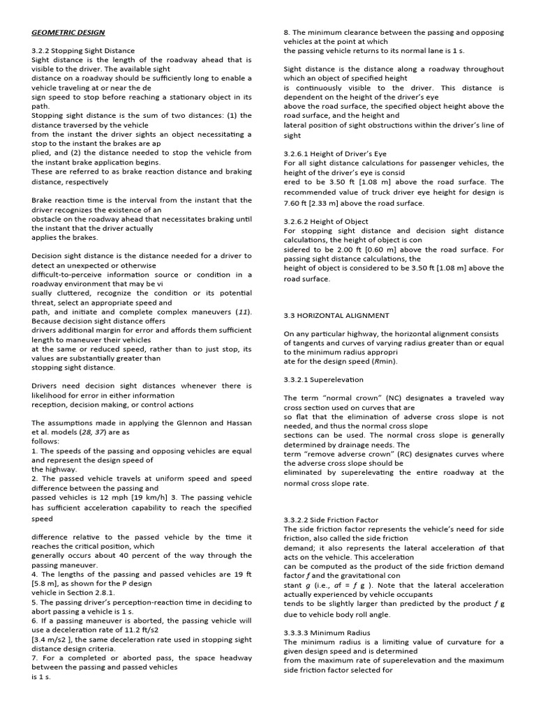 Green Book | PDF | Lane | Traffic