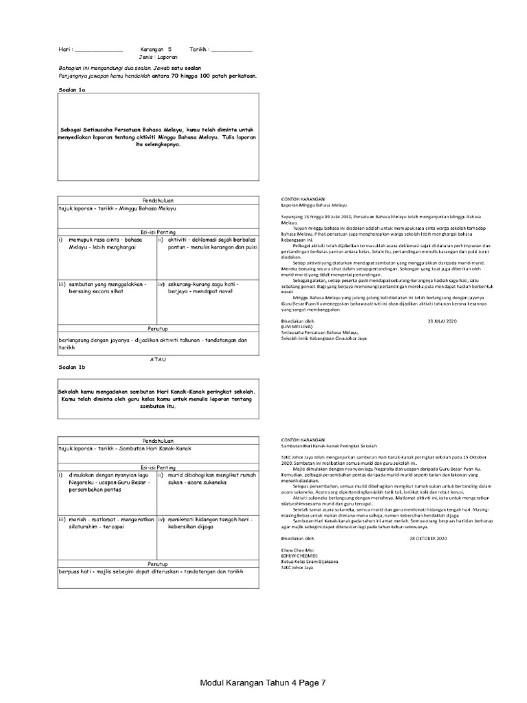 Modul Penulisan-7 | PDF