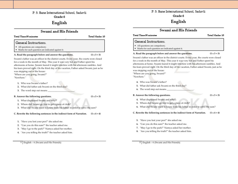 test 1 english | PDF