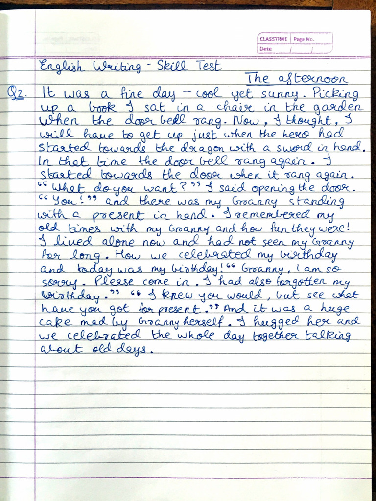 Story Writing | PDF