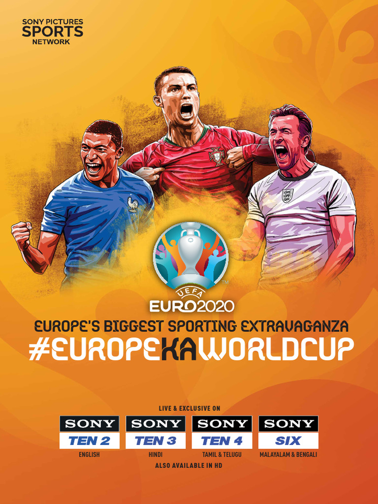 Euro 2020 Schedule - New - Without Sony Live | PDF | England National ...