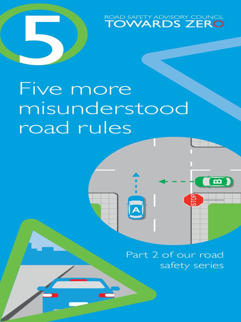 Top Five Misunderstood Road Rules | PDF | Intersection (Road) | Traffic