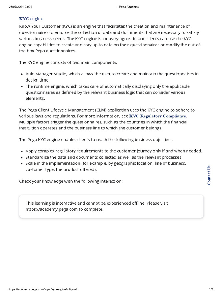 Rule Engine Copmliance | PDF