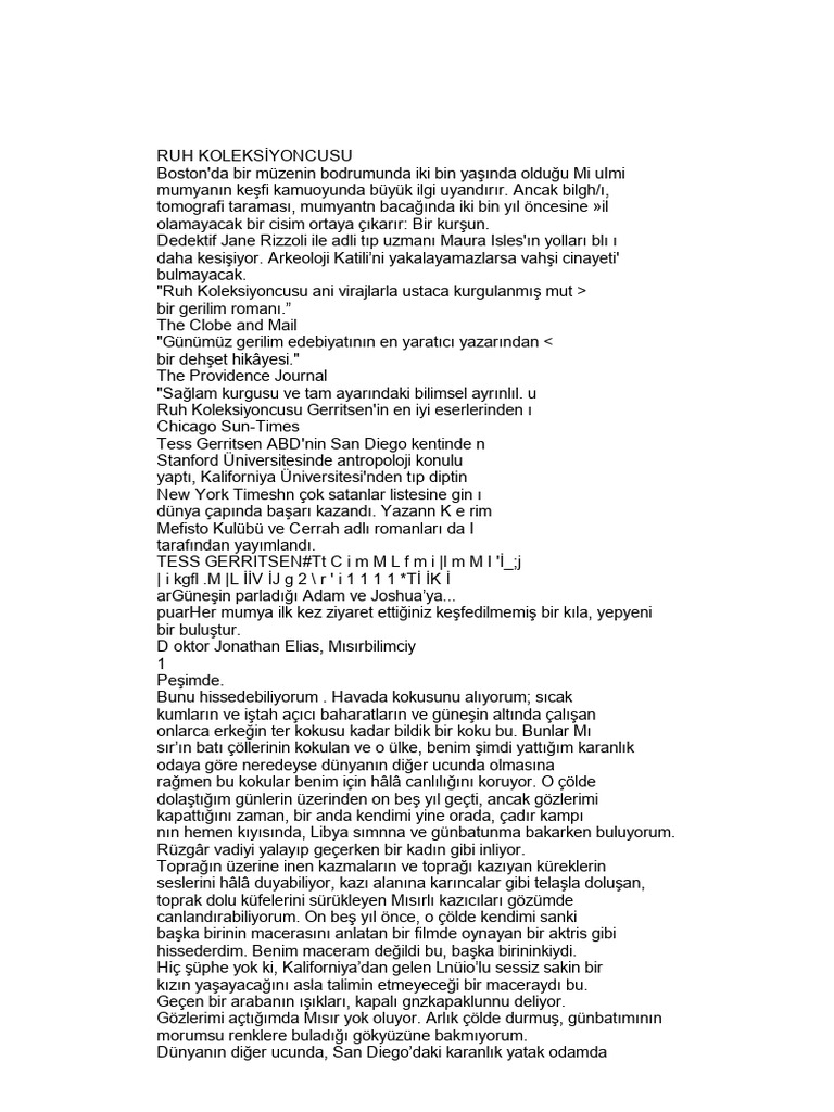 Tess Gerritsen - 7 Ruh Koleksiyoncusu | PDF