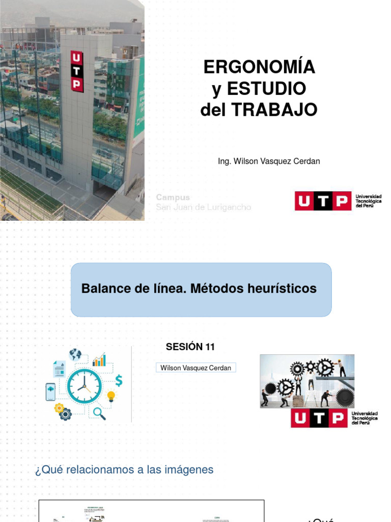 Sesión 11 Balance de Líneas - Lineas de Ensamble | PDF | Lean Manufacturing
