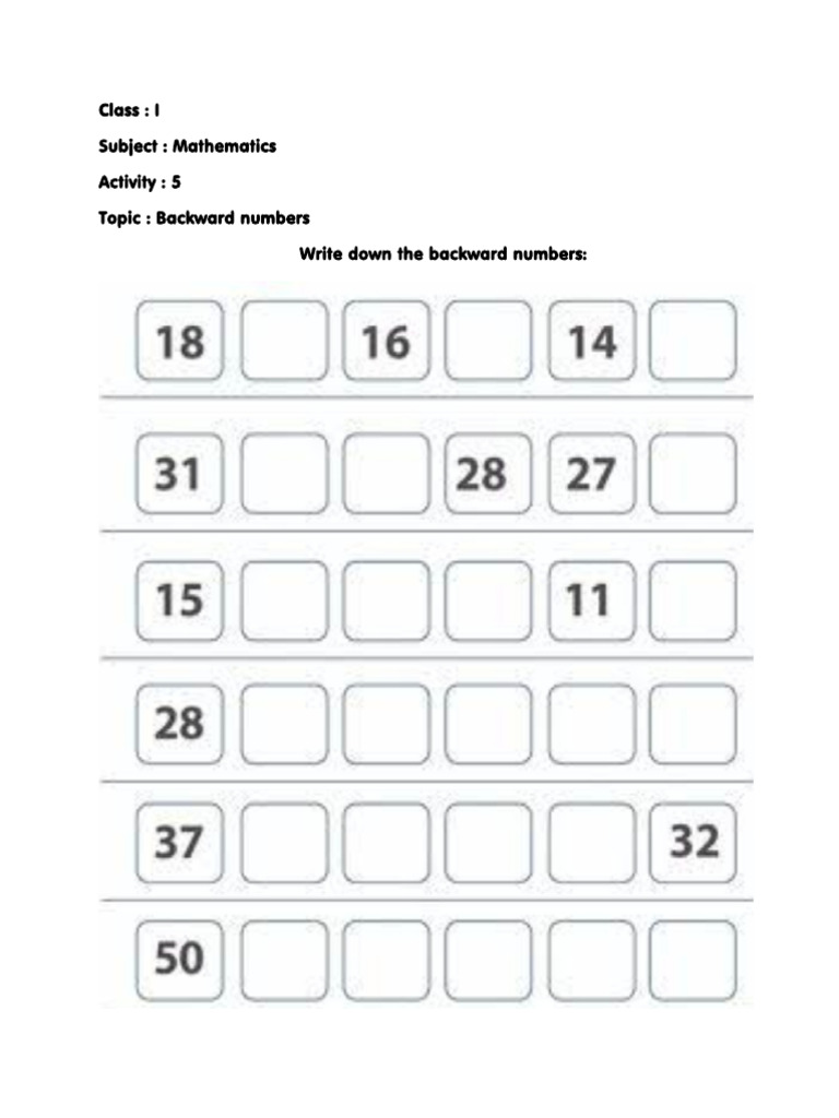 Maths Activity 5 | PDF