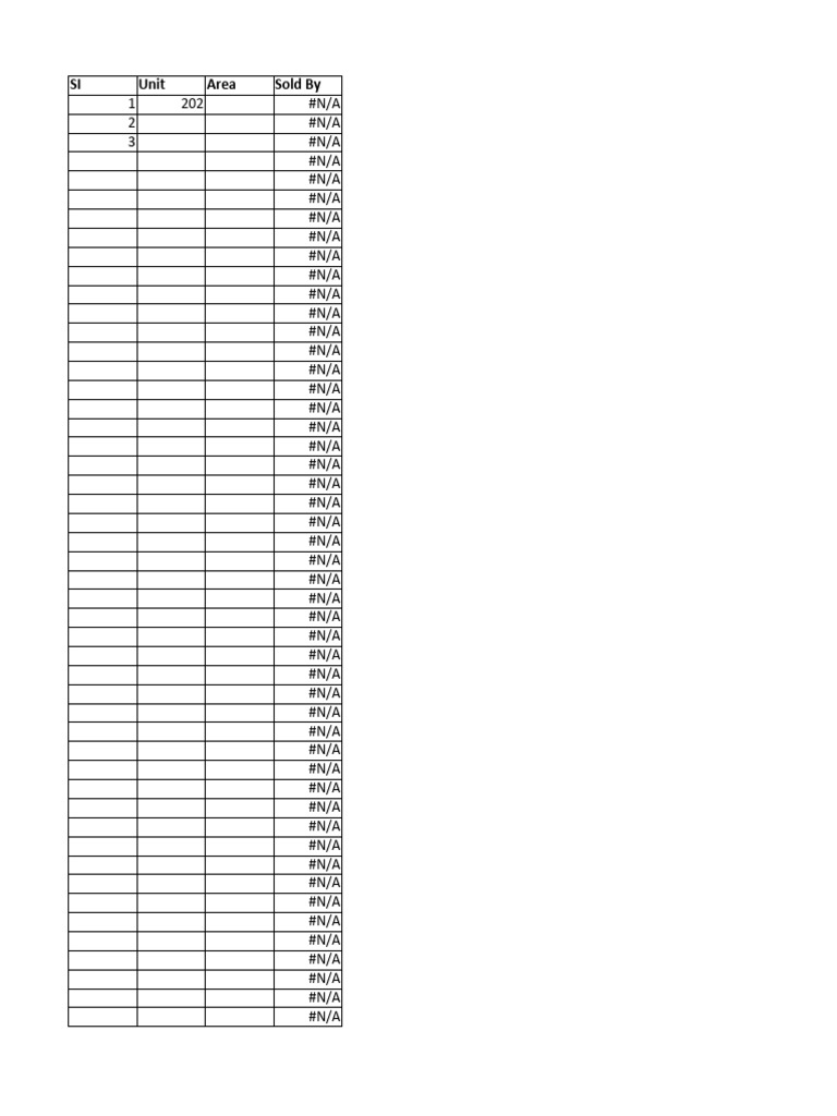 Farm - JRC Inventory & Booking Control Sheet | PDF
