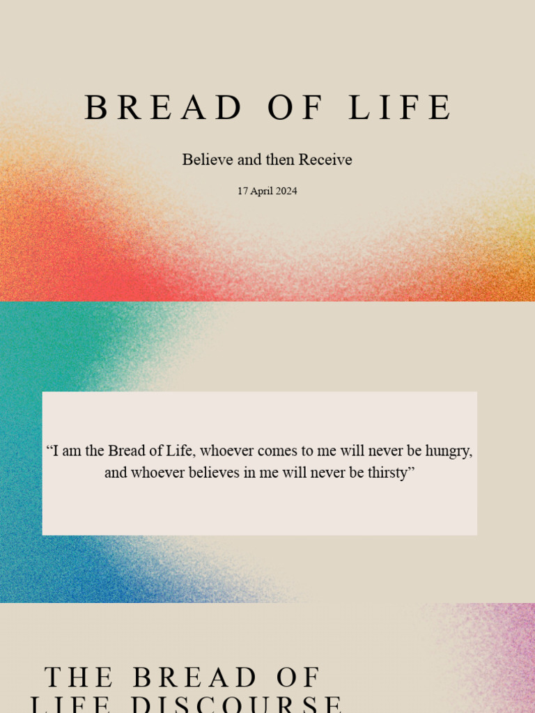 Bread-Of-Life 3 | PDF | Philosophy