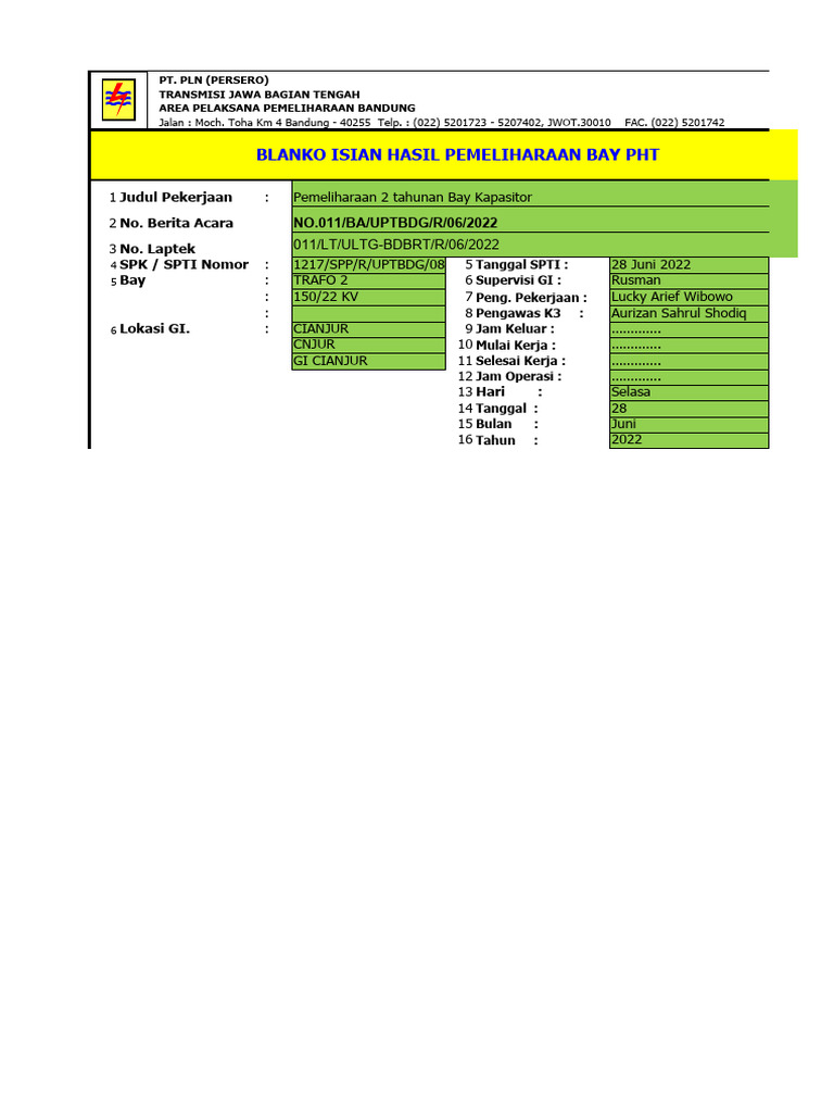 Master Form Har Uitjbt Baru Terbaru | PDF | Sains & Matematika | Teknologi & Rekayasa