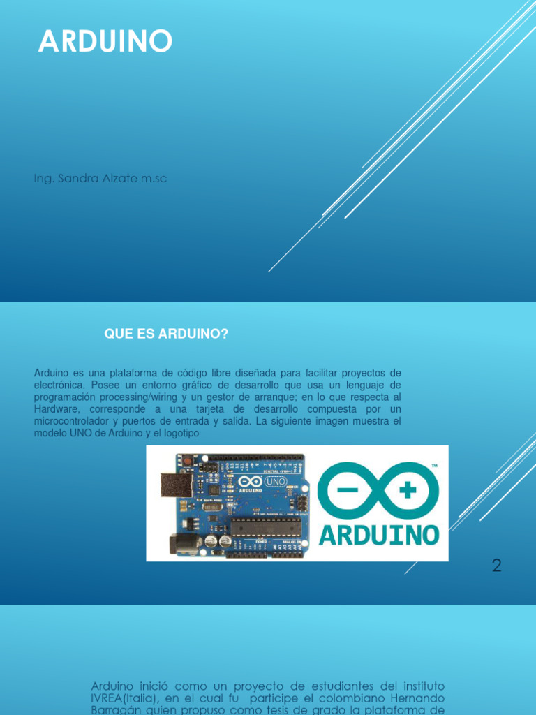 Arduino Parte 1 ESTUD | PDF | Arduino | Entorno de desarrollo integrado Arduino Parte 1 ESTUD | PDF | Arduino | Entorno de desarrollo integrado