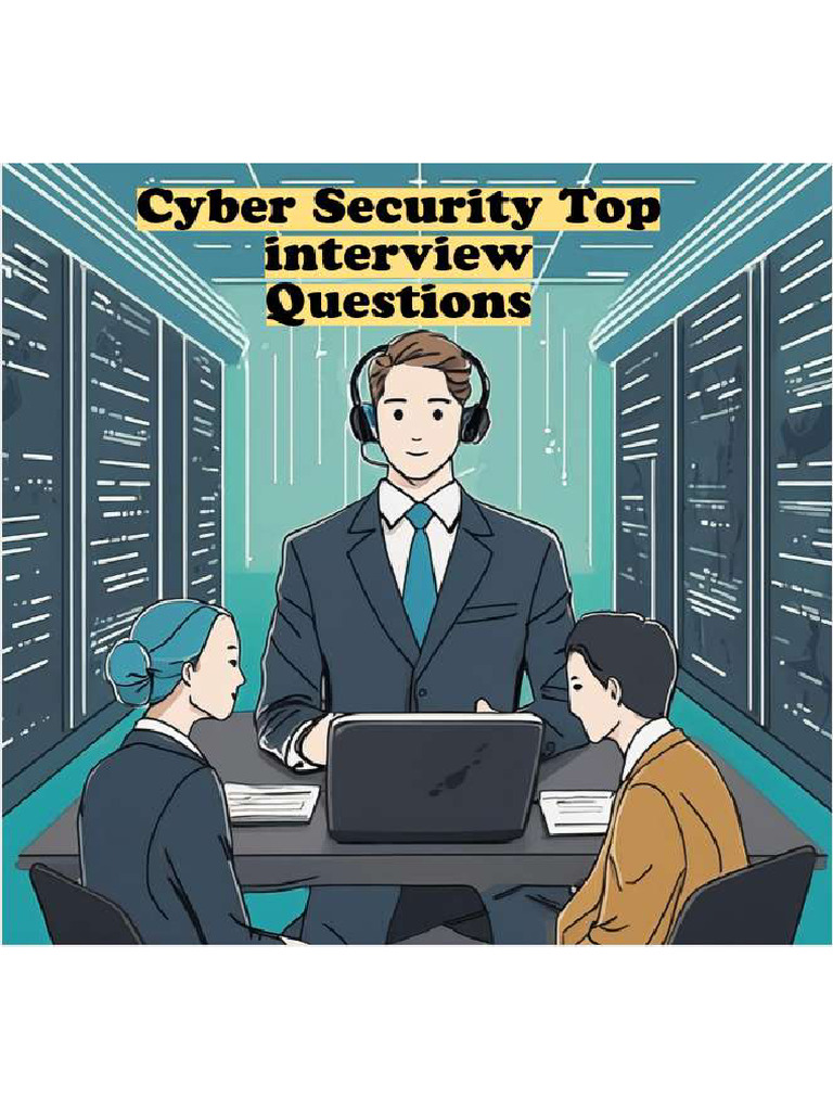 Cybersecurity Interview Questions Guide | PDF | Security | Computer Security