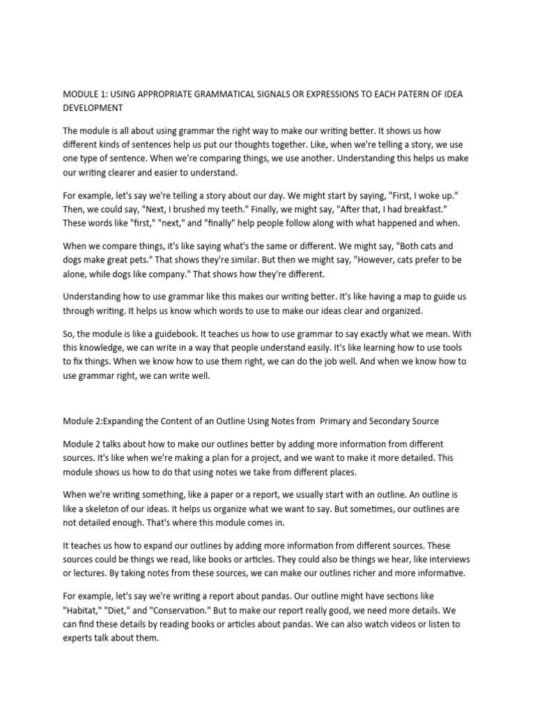 MODULE 1 - USING-WPS Office | PDF | Human Communication | Cognition