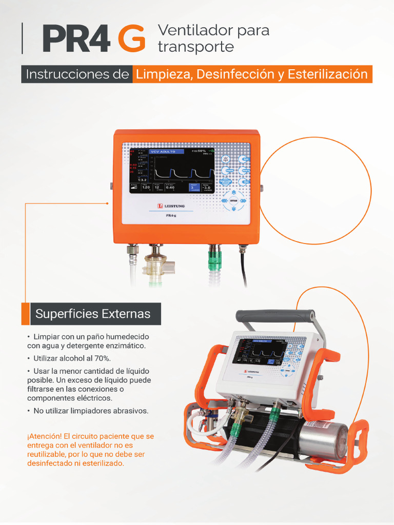 PR4 G Instructivo Limpieza y Desinfeccion - WEB 2 | PDF