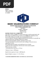 Uce Math Guide Uneb 2024 | PDF