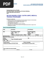 COSDEC Application Form 2023 Swakopmund | PDF | Identity Document