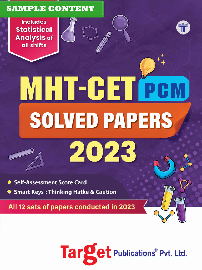 Sample PDF of MHT Cet PCM Pyq Book Sample Content 4372 | PDF | Electric ...