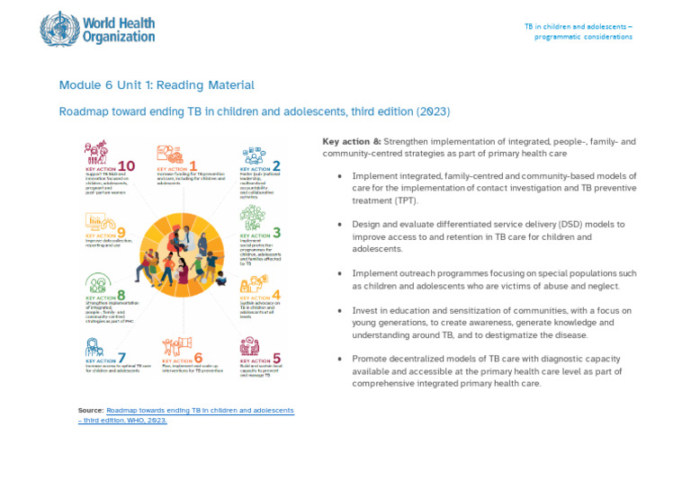 ReadingMaterial TB Children SP Module6 Unit1 en | PDF | Tuberculosis | Health Care