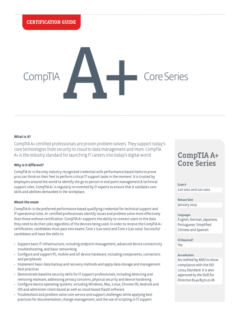 Aplus Certification Guide - No Price Online | PDF | Computer Network | Educational Technology