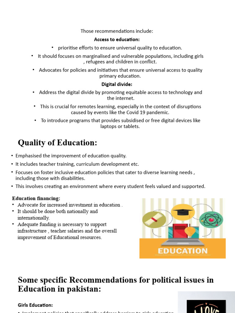 Recommendation Slides . | PDF