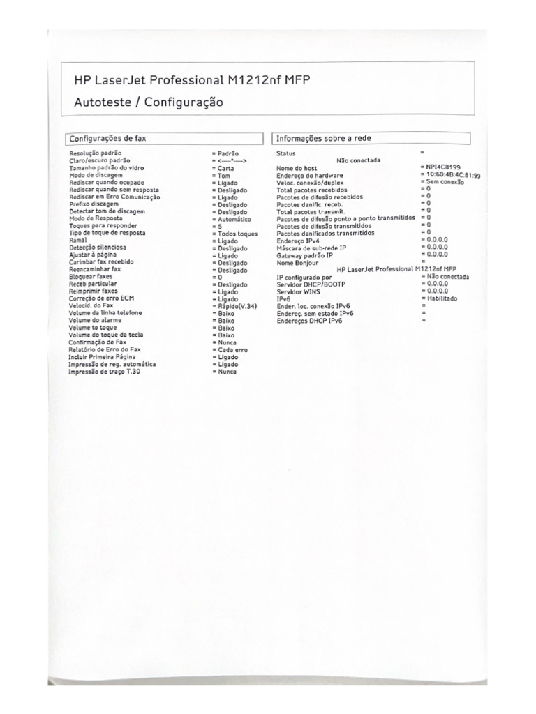 HP LaserJet Professional M1212nf MFP | PDF