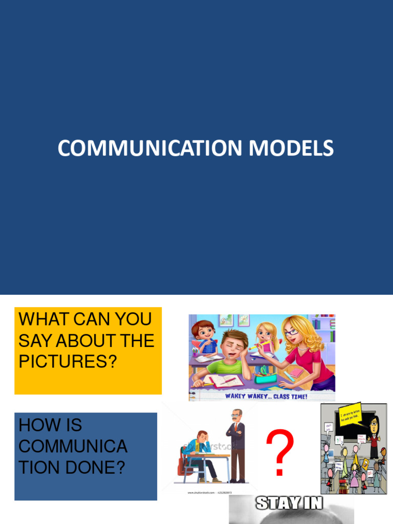 Models of Communication | PDF | Communication | Cognition Models of Communication | PDF | Communication | Cognition