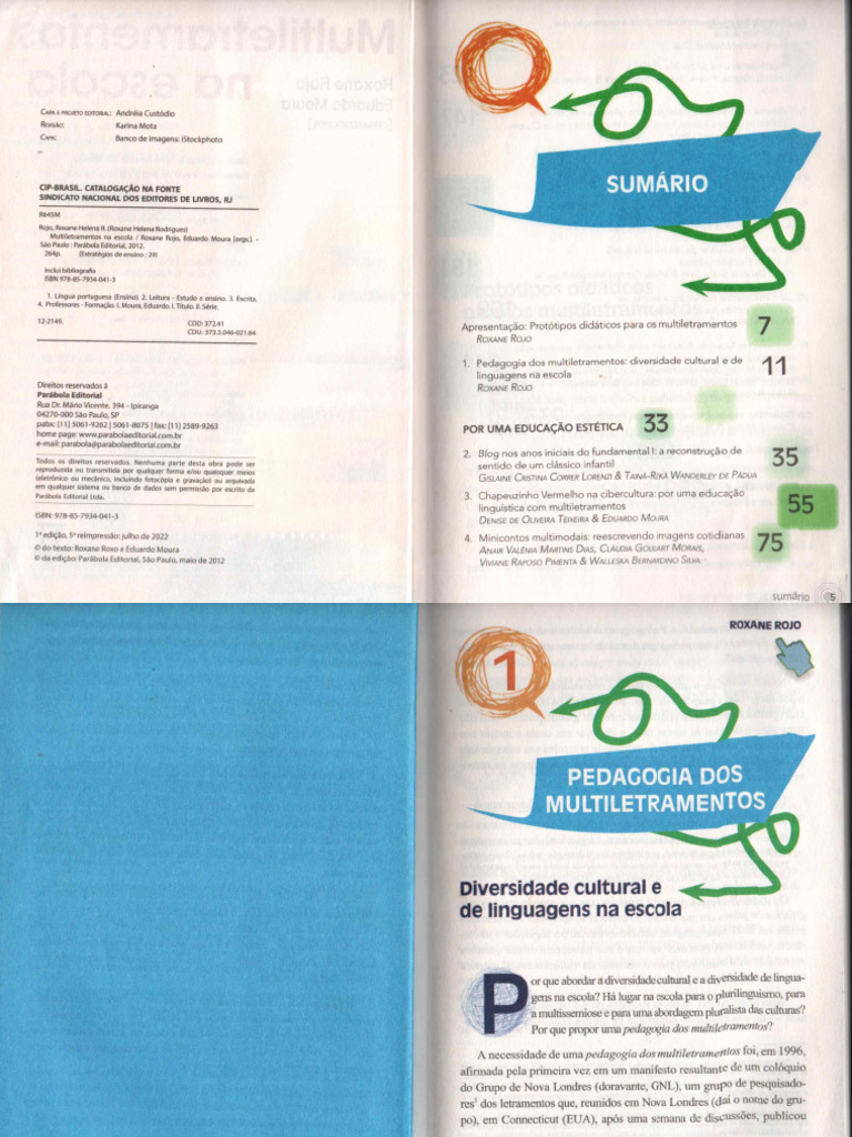 Pedagogia Dos Multiletramentos - Roxane Rojo - Rotated | PDF
