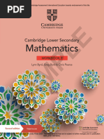 Cambridge Checkpoint Mathematics 9 Coursebook | PDF | Academia | Design