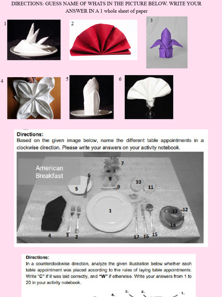 Directions Guess Name of Whats in The Picture Below. Write Your Answer ...