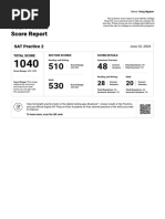 Old SAT New SAT Conversion Tables For Scores | PDF